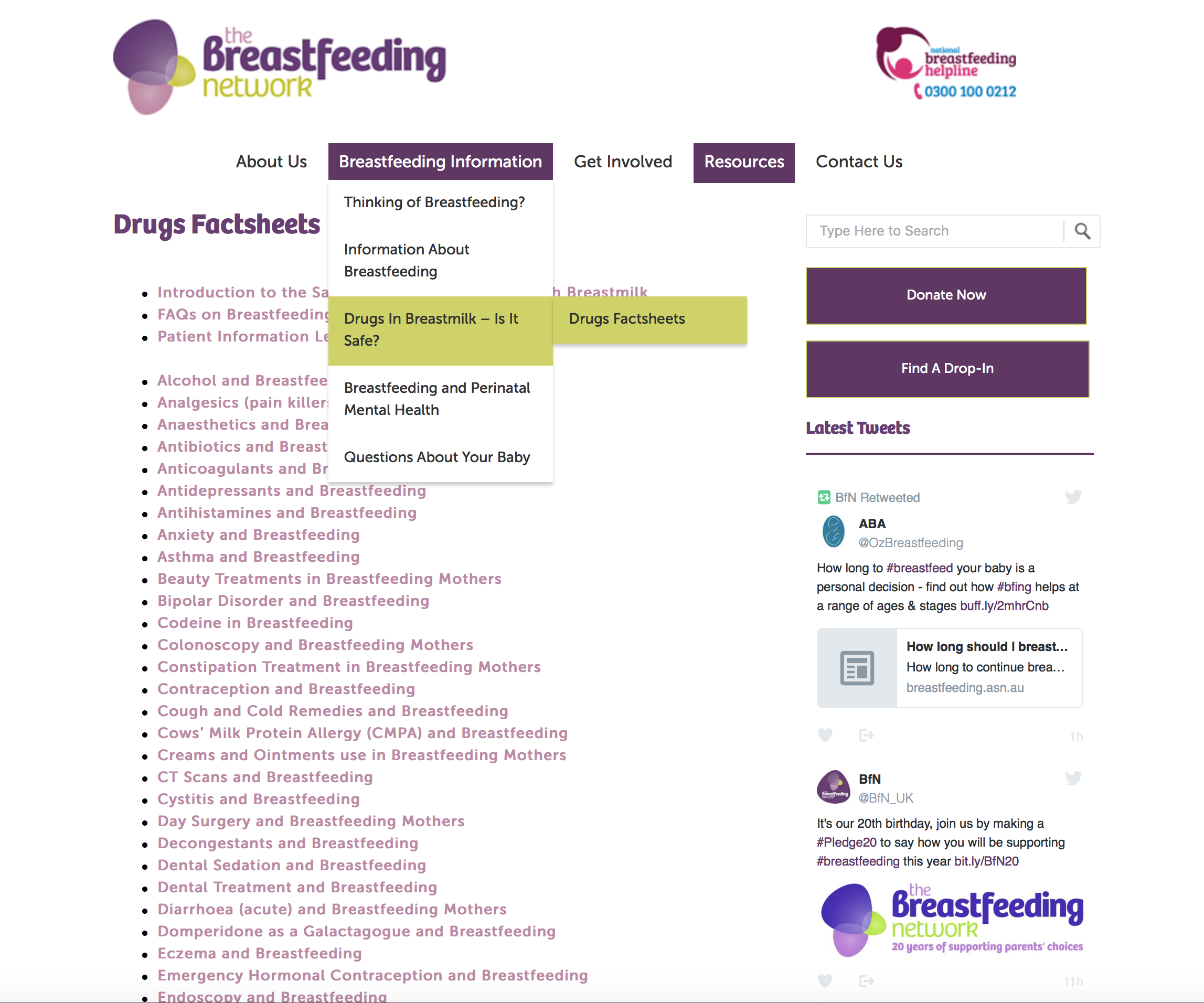 Prescribing Information | The GP Infant Feeding Network (UK)