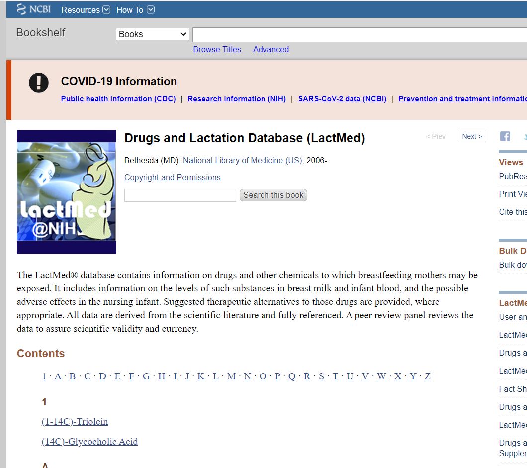 Prescribing Information | The GP Infant Feeding Network (UK)